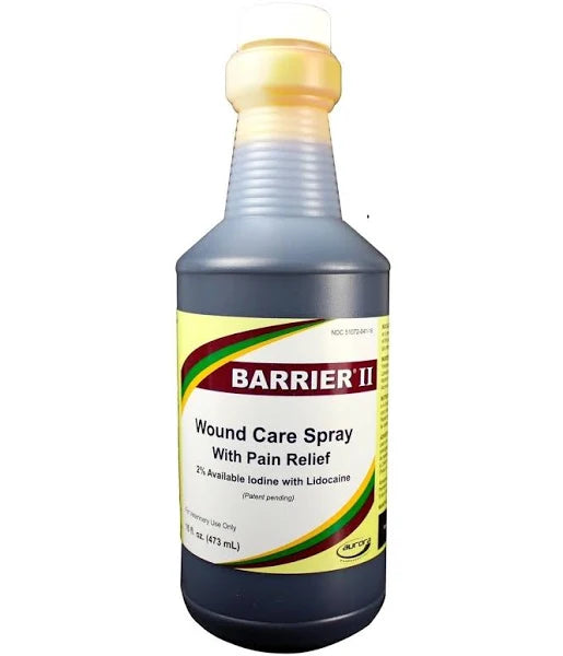 Barrier II Wound Care Spray with Pain Relief — Pet Wish Pros
