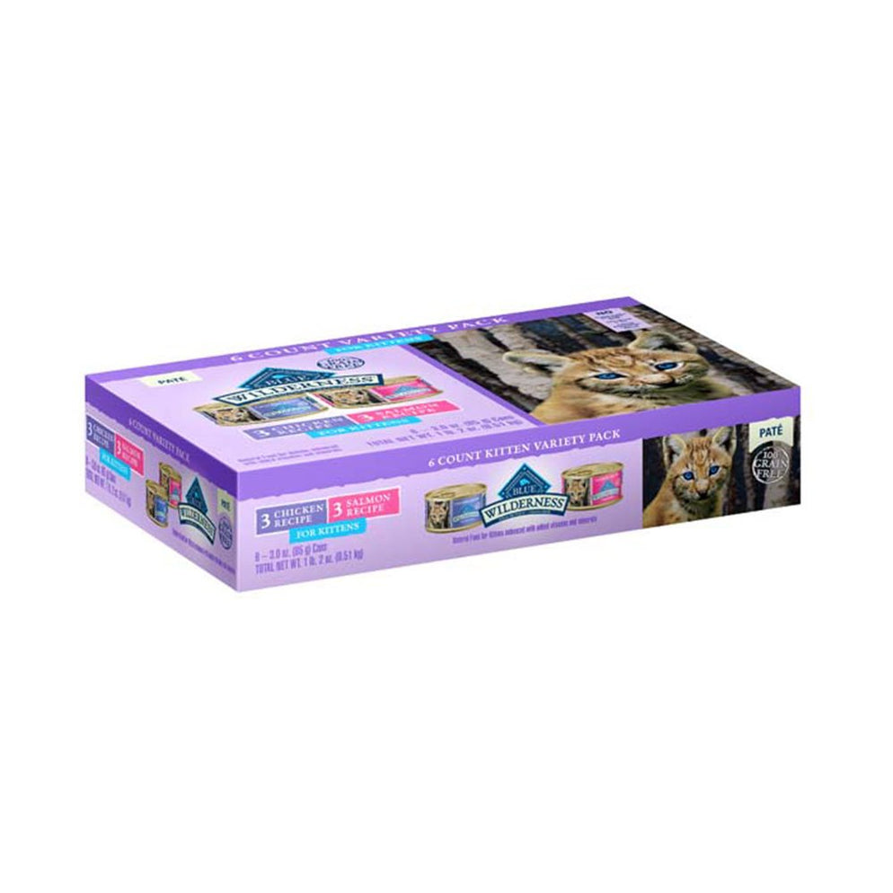 Blue Buffalo Wilderness Canned Variety Pack for Kittens — Pet Wish Pros