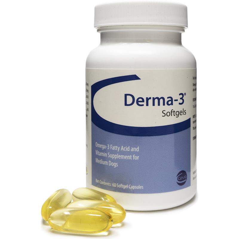 Derma-3 Softgel Capsules for Dogs — Pet Wish Pros