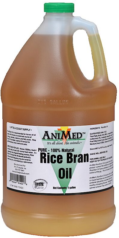 AniMed Pure 100% Natural Rice Bran Oil — Pet Wish Pros