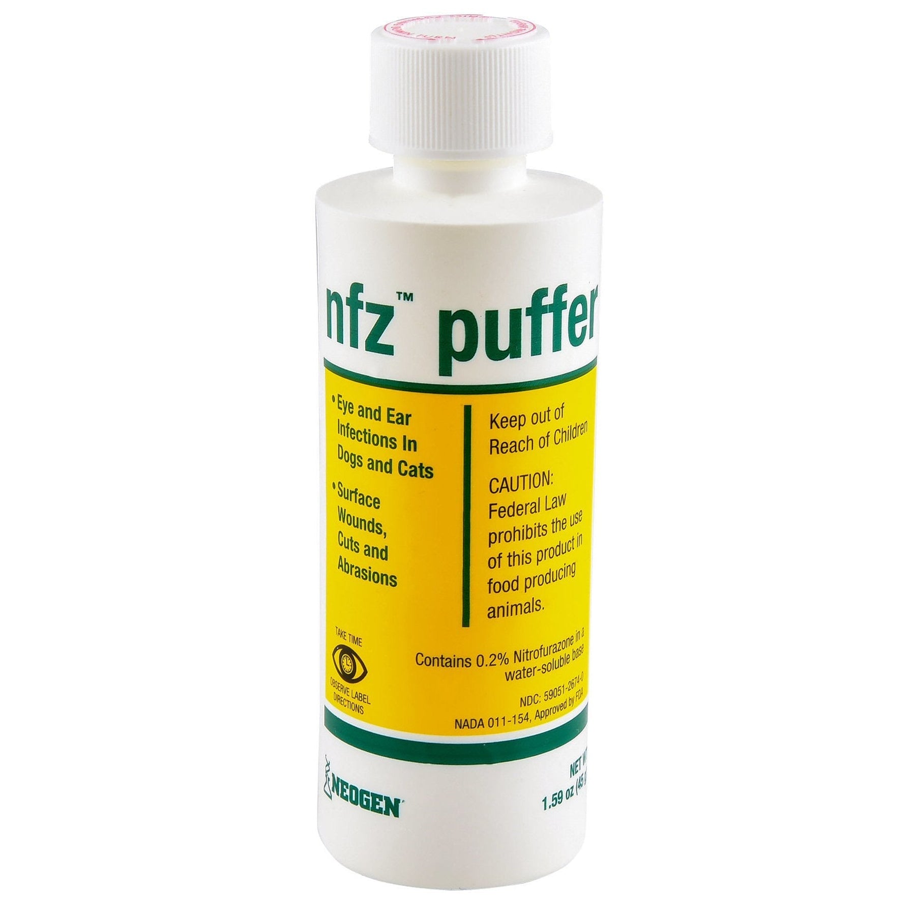 NFZ Puffer Nitrofurazone Antibiotic Powder — Pet Wish Pros