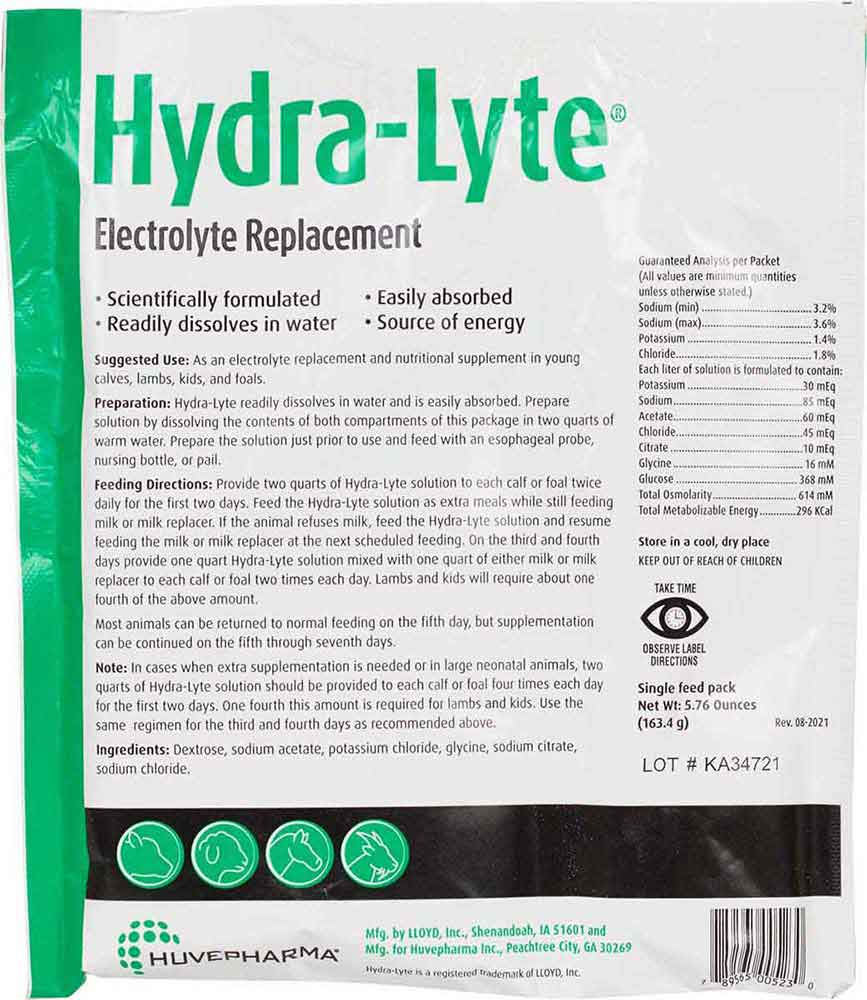 Hydra Lyte Electrolyte Replacement Powder — Pet Wish Pros