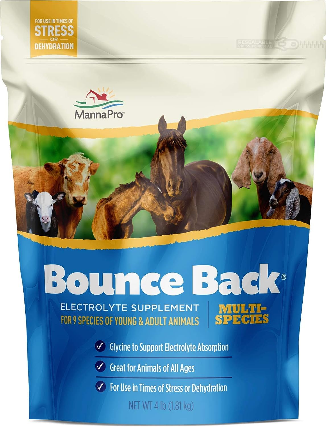 Manna Pro Bounce Back Electroyte Supplement — Pet Wish Pros