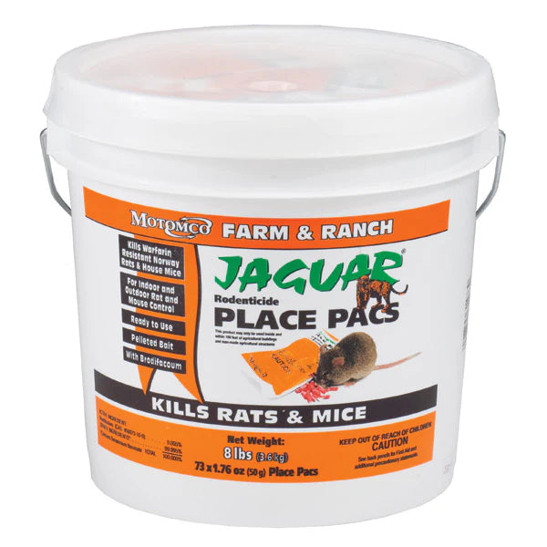 Motomco Jaguar Place Pacs for Rats & Mice — Pet Wish Pros