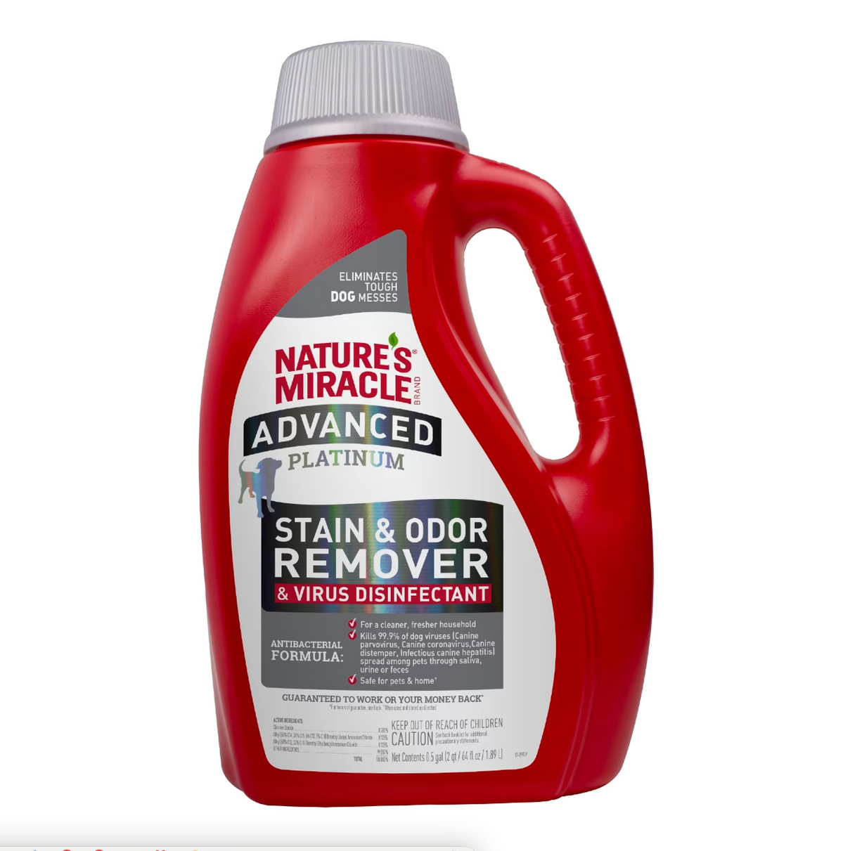 Nature's Miracle Advanced Platinum Stain & Odor Remover for Dogs — Pet ...