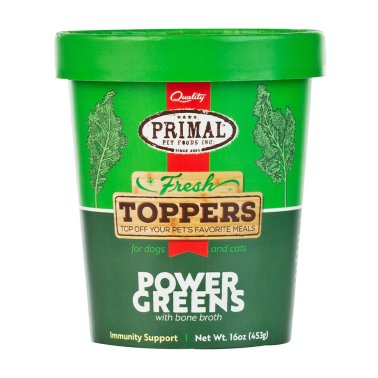 Primal Power Greens Fresh Topper for Cats and Dogs — Pet Wish Pros