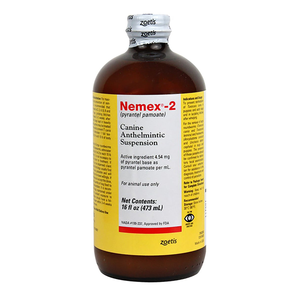 Nemex-2 Pyrantel Pamoate Anthelmintic Suspension for Dogs — Pet Wish Pros